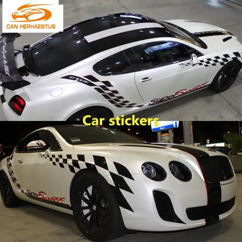 Car Stickers For Bentley Continental Gt Body Modification Personalized ...