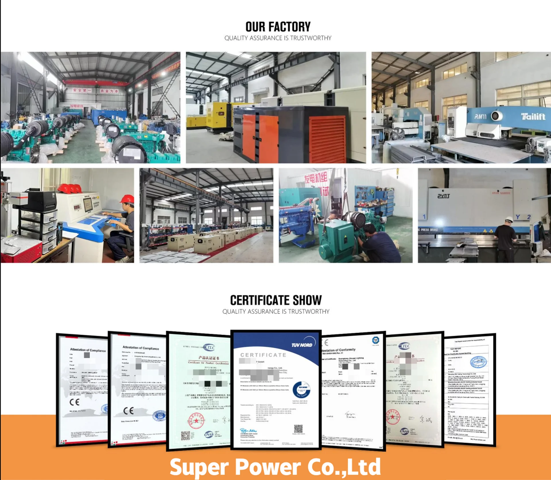 Company Overview - Super Power Co., Ltd.