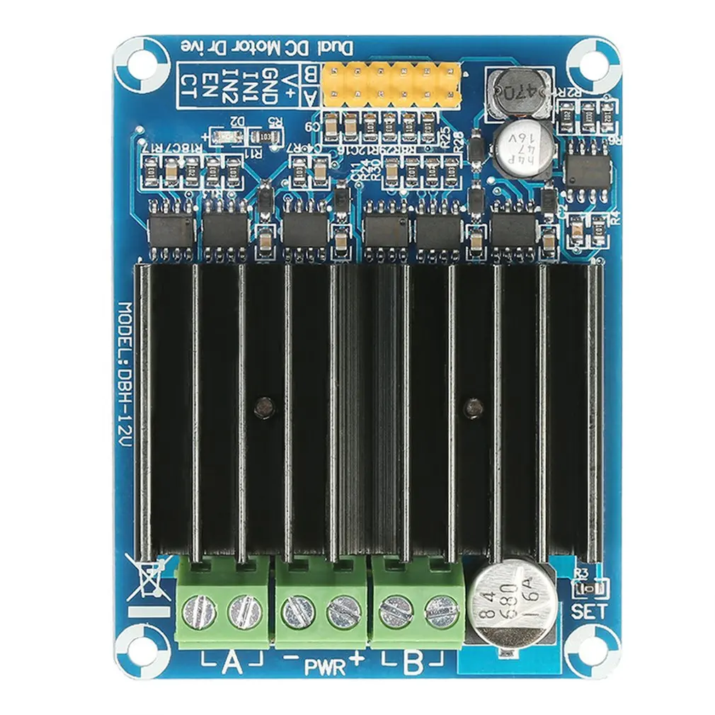 30a Dc 5v-12v H Bridge Drive Controller Board New Dual Channel Motor ...