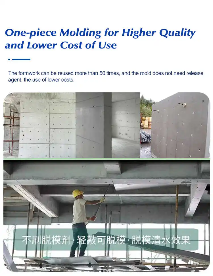 Construction PVC Plastic Concrete Formwork Columns-High Strength ...