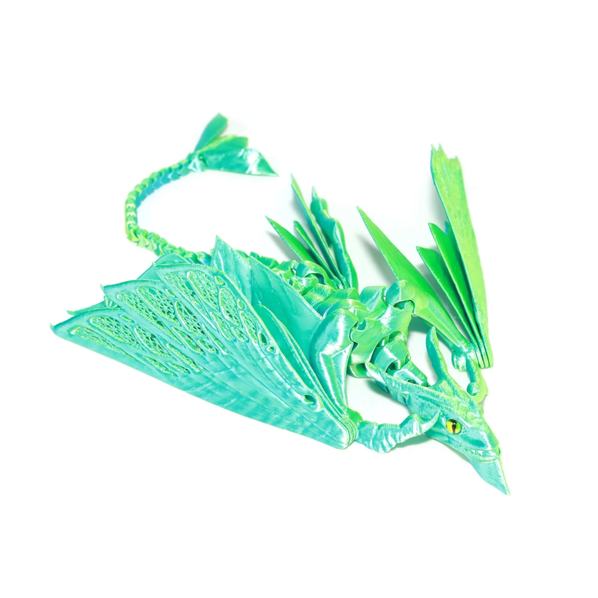 Hand-Sold 3D Printed Plastic Dragon Toy Decoration Withered Dragon ...