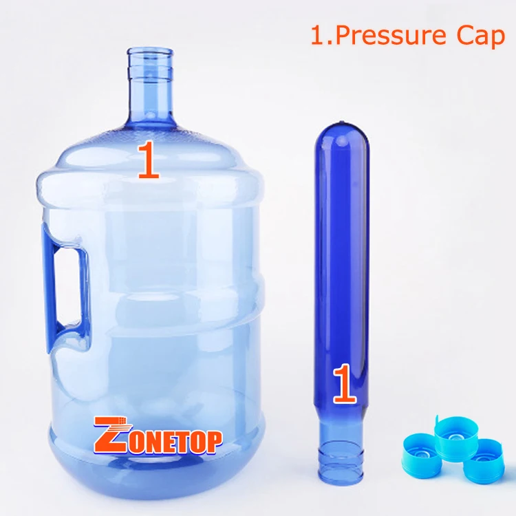 Free Sample 700G 750G 800G 55mm Neck 19 Litre 20 Liter PET Water Bottle ...