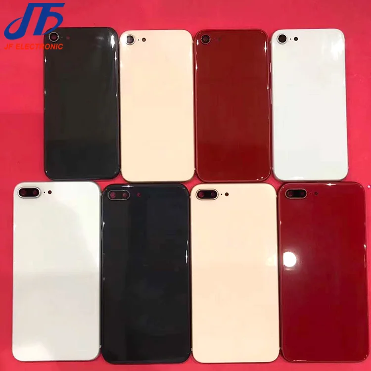 Hot Selling Back Housing Battery Glass With Frame For Iphone 8 8 Plus ...