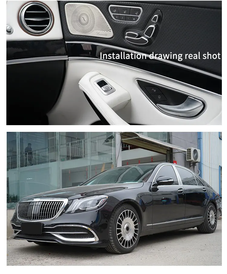 Luxurious Atmosphere Car Interior Accessories Car Item W221 Upgrade To ...