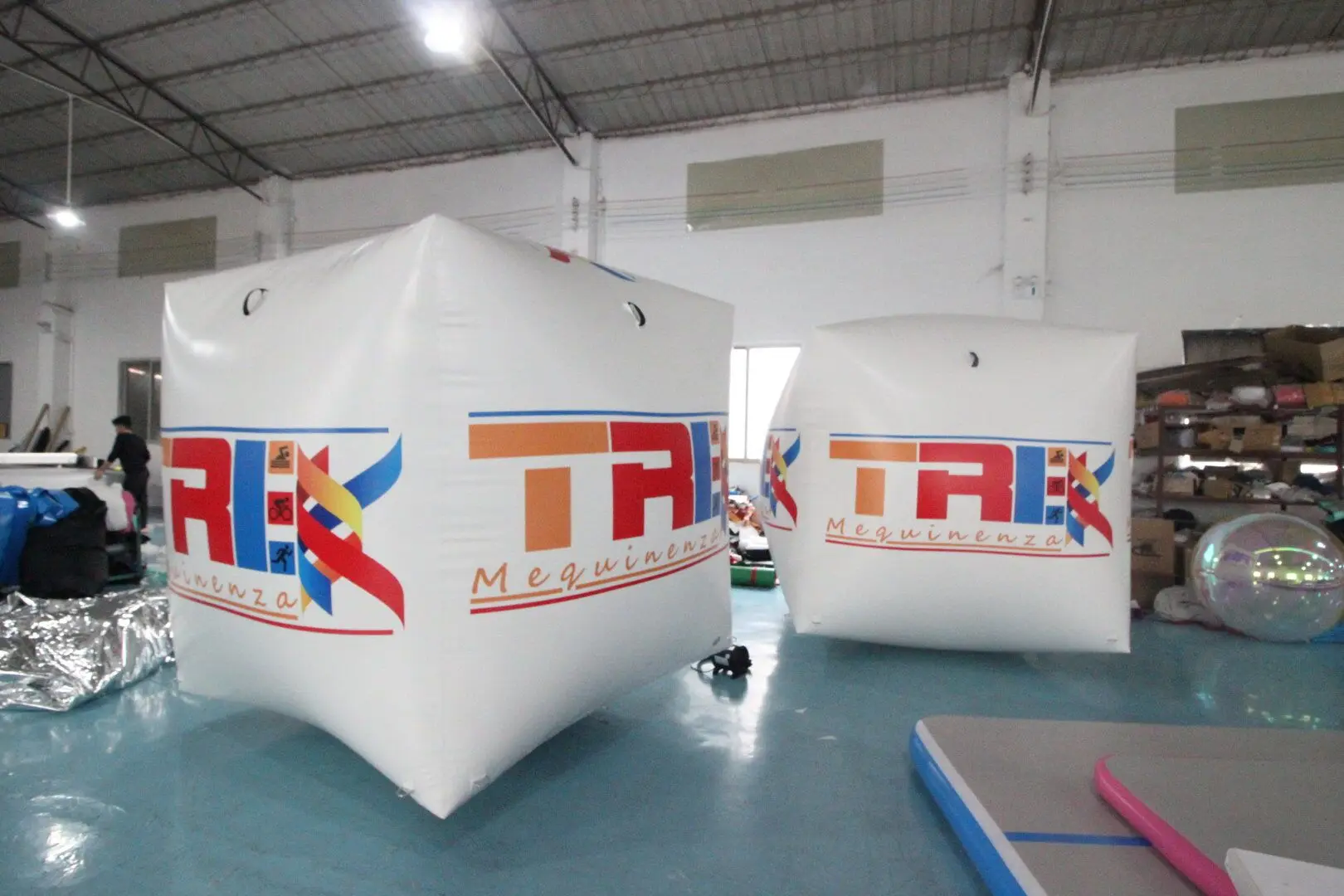 Custom Floating Inflatable Swim Buoy - Perfect for Sports