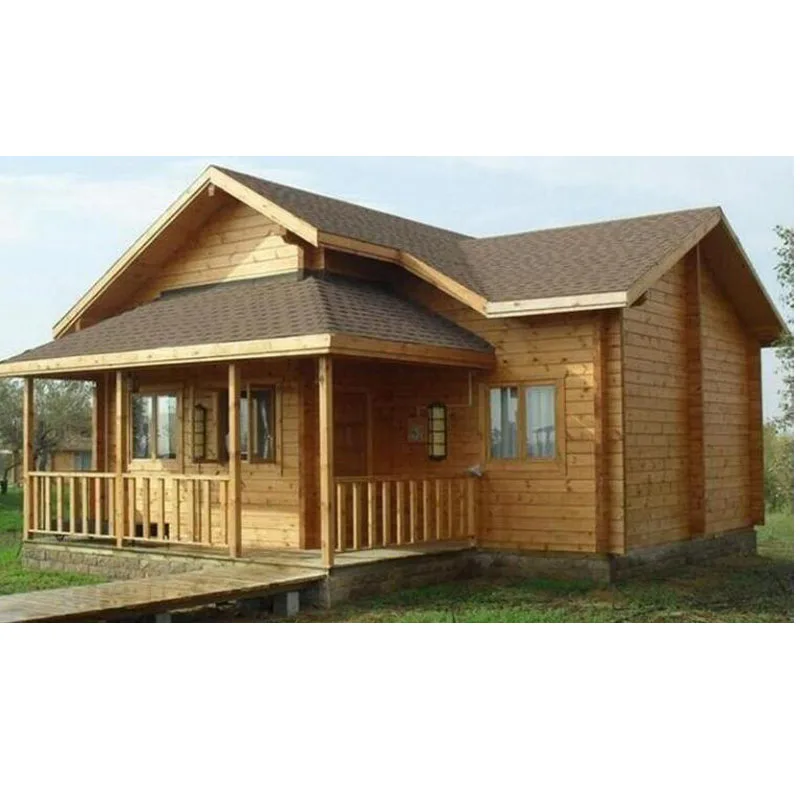 Modern Luxury Garden Wooden Resort Triangle House Wood Log Prefab Cabin ...