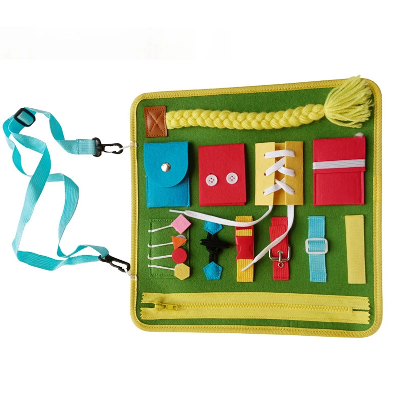 Educational Learning Children Toddlers Busy Book Felt Foldable Solar ...