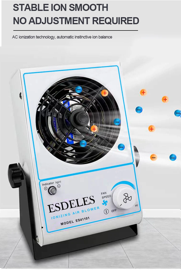 ELES Electrostatic Industrial Static Eliminator - Ionizing Air Blower