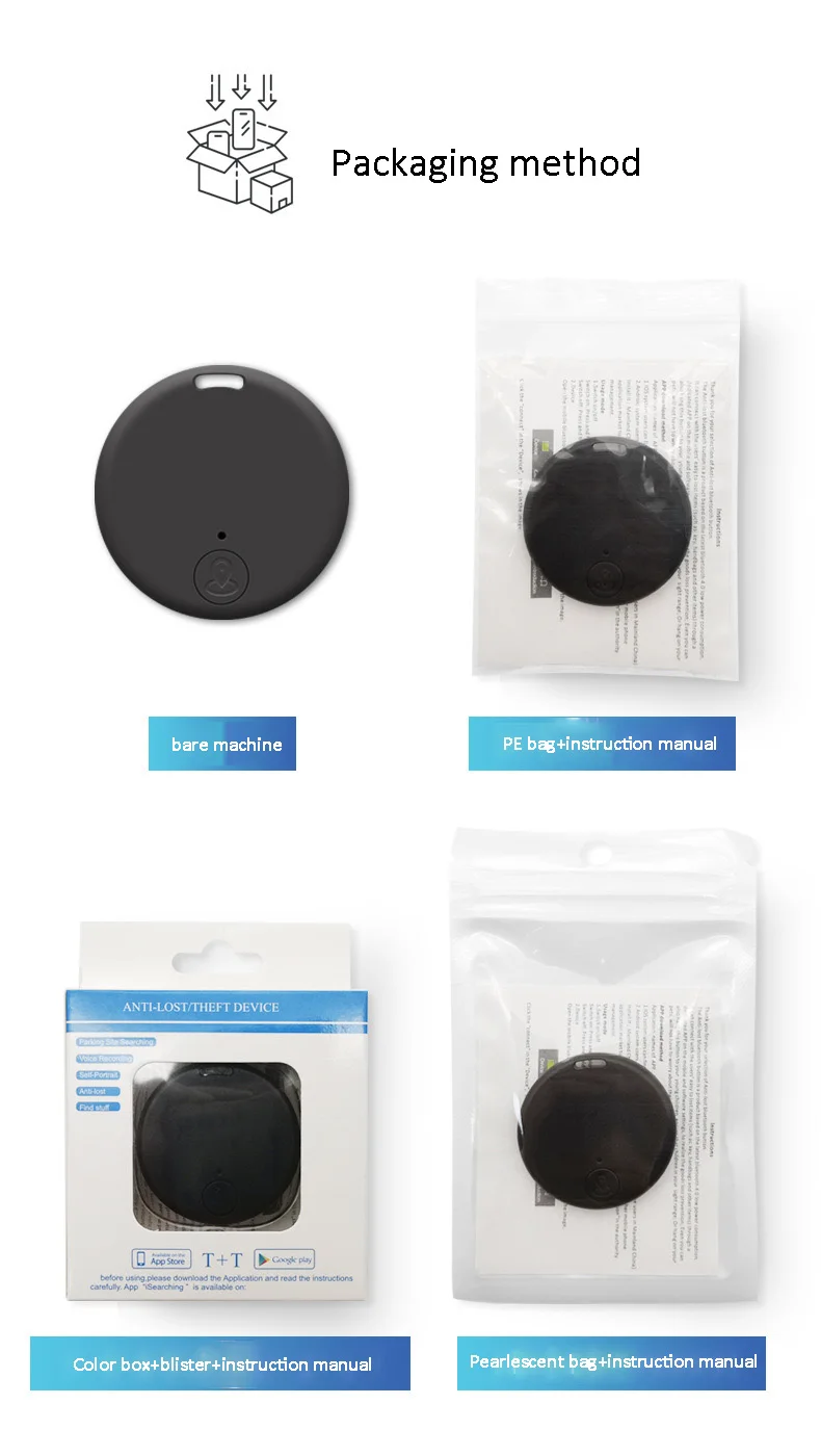 Smart Device GPS Wireless Anti-Lost Device Locator Tracker