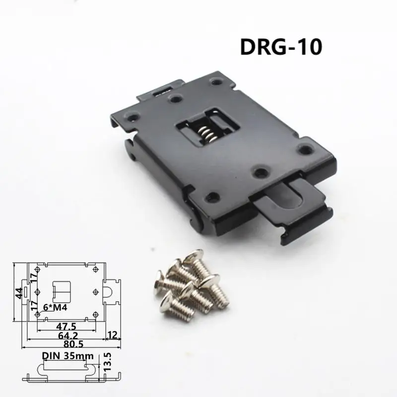 High-Quality PCB DIN Rail Mount Adapter Metal DIN Rail Mounting MH-06 ...
