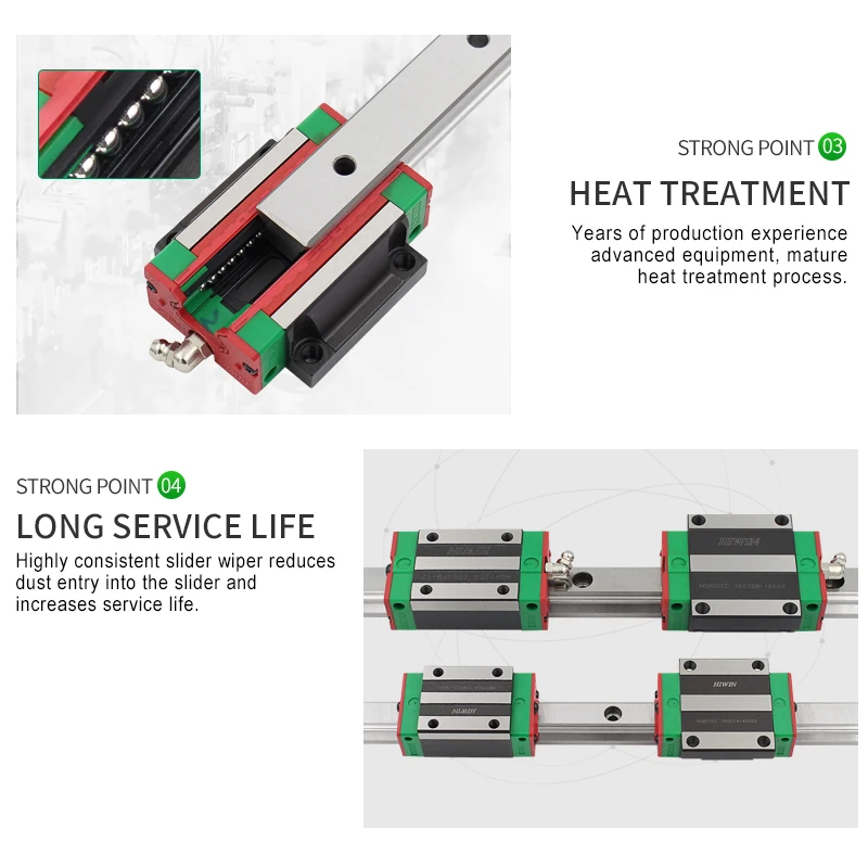 Hiwin Block H25c For Linear Guide Rail Hiwin Linear Block Hgh15ca ...