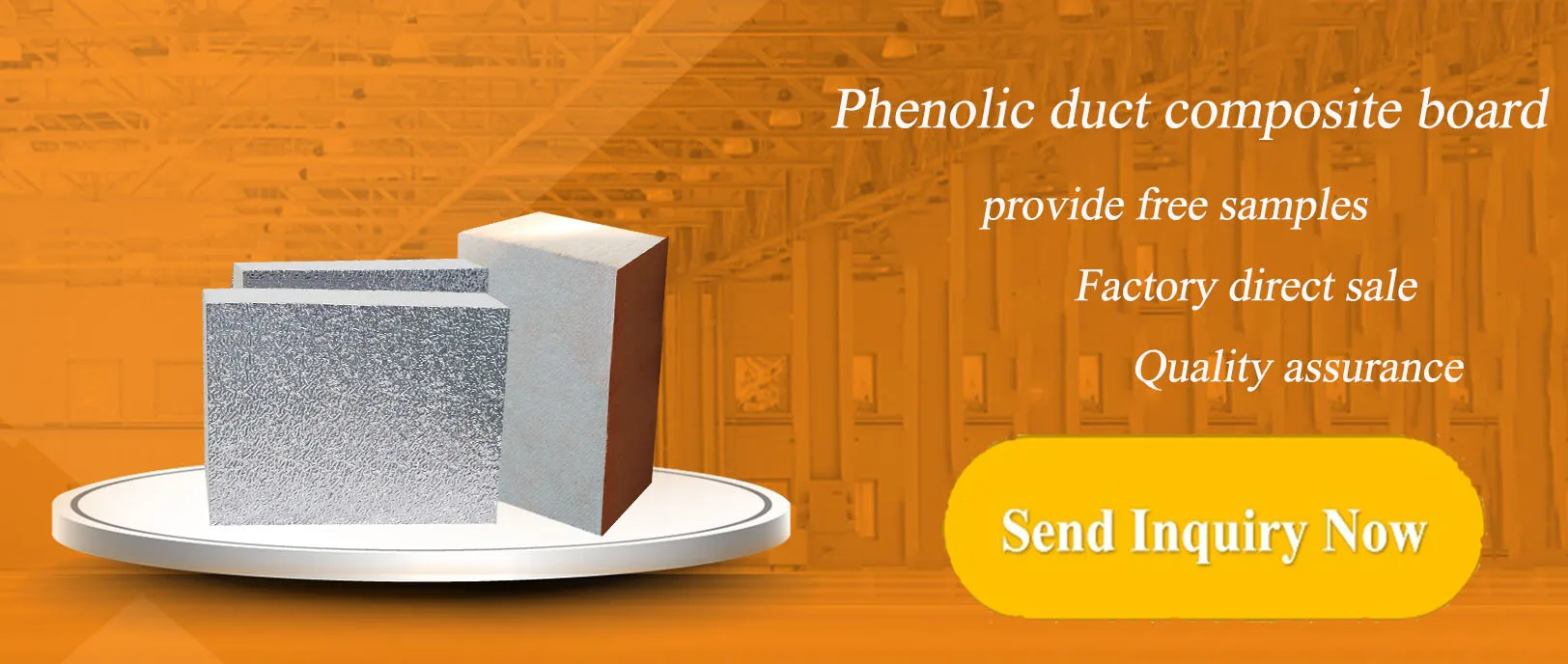 Durable Pre Insulated Ducting Panel Phenolic Duct For Air Conditioning ...