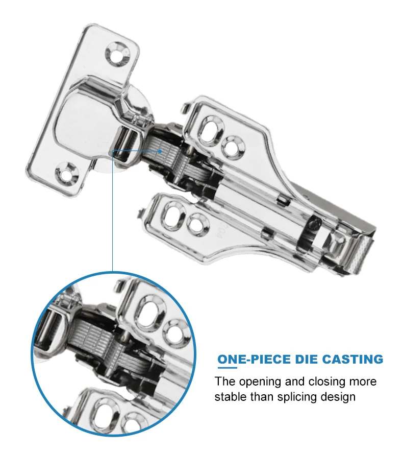 Roeasy Sus304 Hinge Clip-on Stainless Steel 35mm Hydraulic Soft Close ...