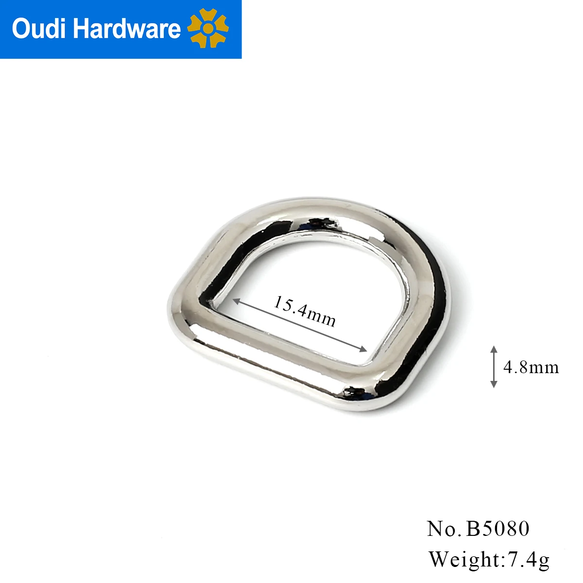 Custom D Ring Gesp Ontwerp Metalen Open D Ring Zink Legering D Ring ...