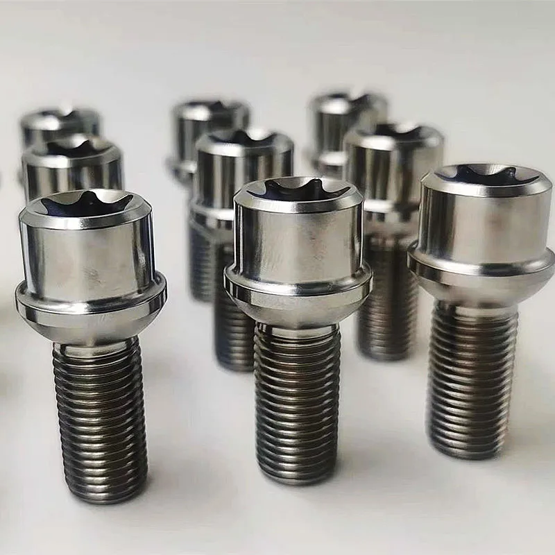 Gr5 M14 Titanium Wheel Lug Bolt For Car - Buy Titanium Lug Bolts,Gr5 ...