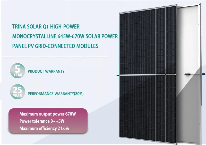 Times Power Monocrystalline The Perovskite Solar Panels 400w ...