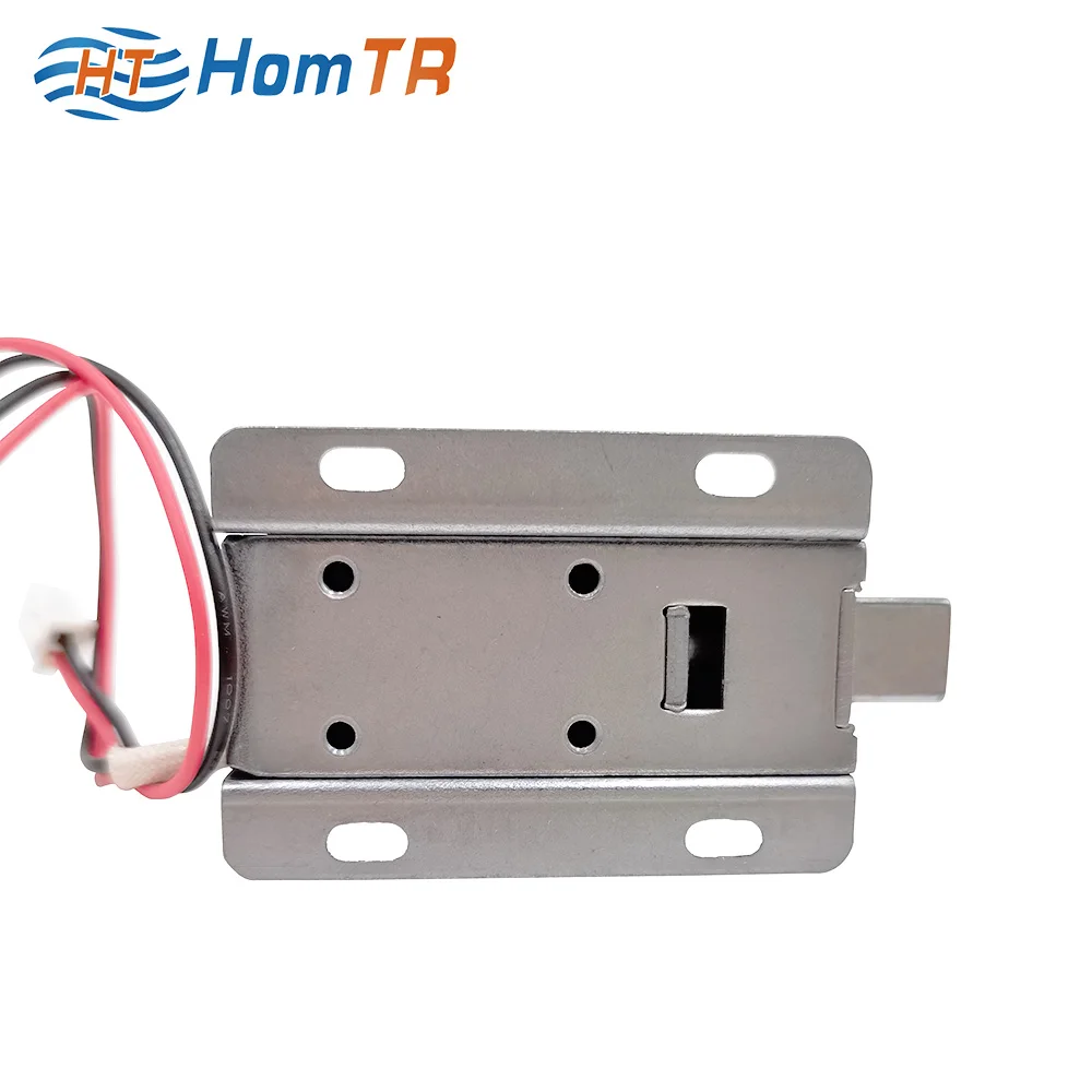 Homtr 12V 24V Electric Door Lock Solenoid - Secure & Convenient