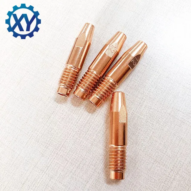 Copper Welding Contact Tip M8 X 35 1.2mm For Fronius Type Mig Mag ...