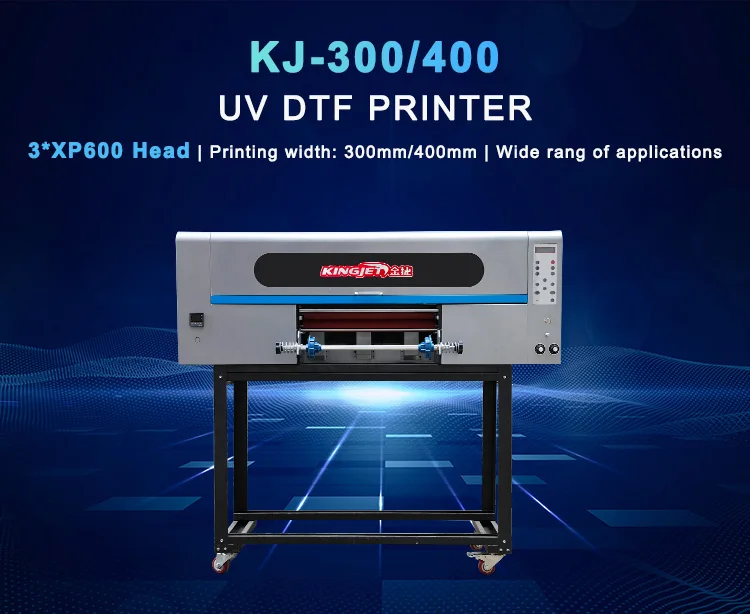3 Heads Xp600 Uv Dtf Printer - Efficient & Versatile Printing