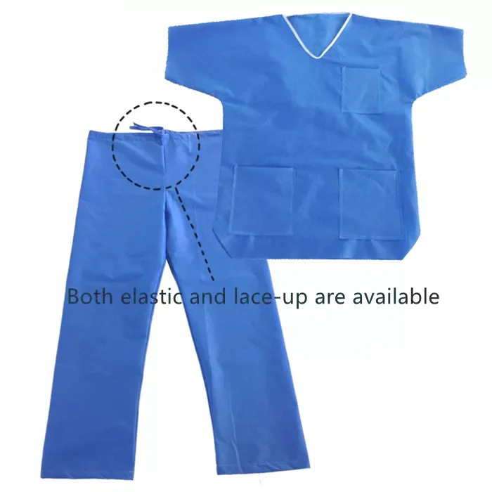Hospital Use Uniforms Sets Nurse Uniform Scrubs For Women And Men Top ...