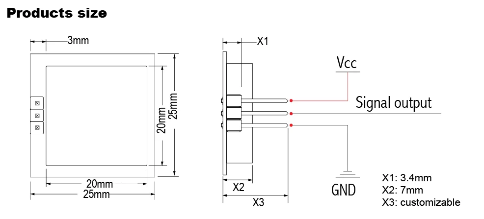 Pdlux PD-V11H Microwave Radar Sensor Module - Motion Detector