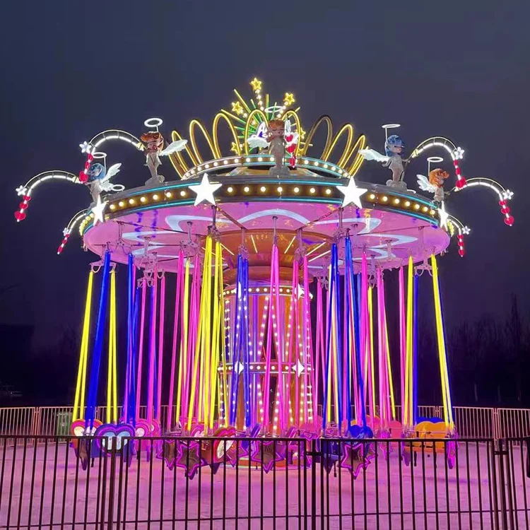 Flying Chair Family Amusement Ride Swing Chair Shopping Malls Adventure ...