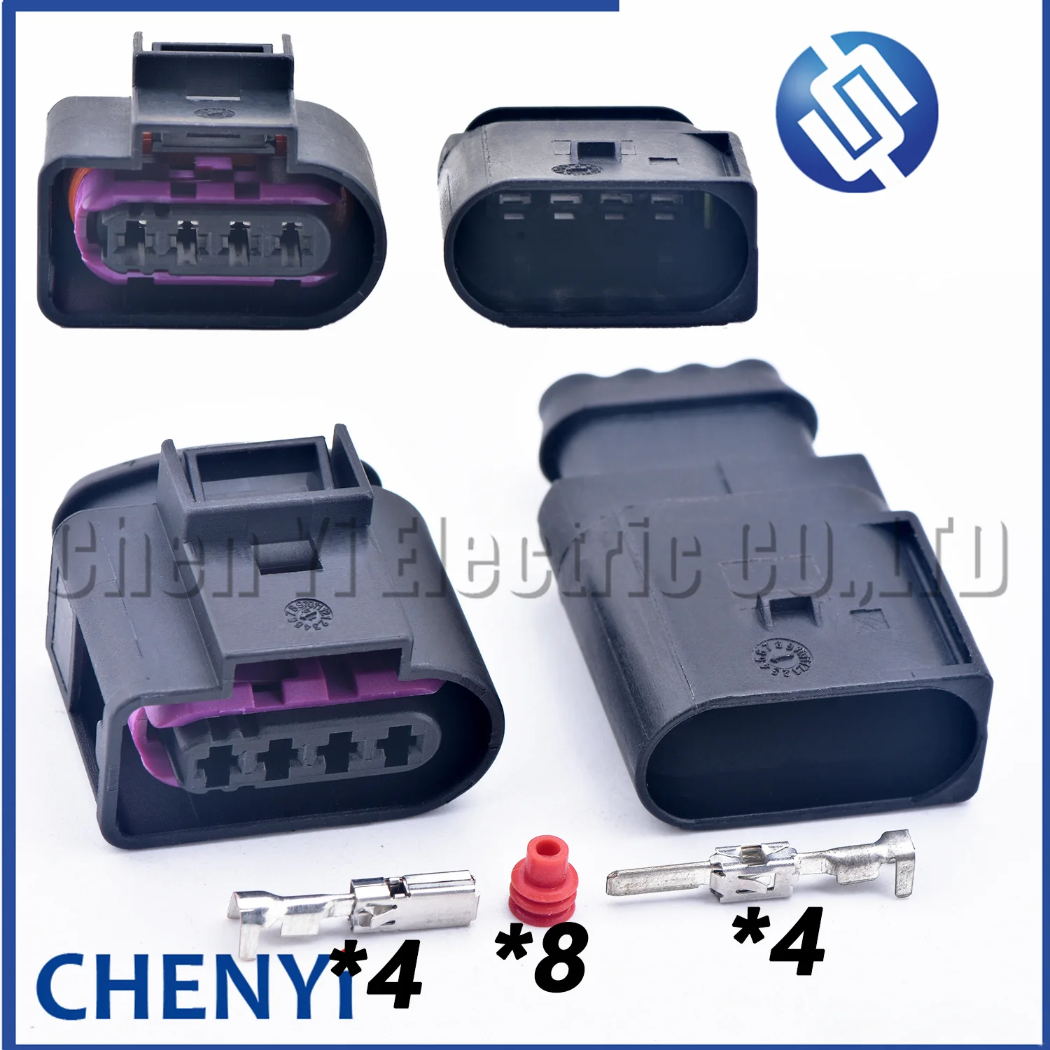 4 Pin Male or Female Auto Waterproof Connector new ignition coil high ...