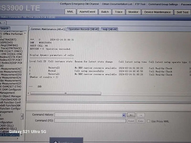 4G BBU eNodeB Licenses LT1S0ACTUS00 RRC Connected User (per RRC ...