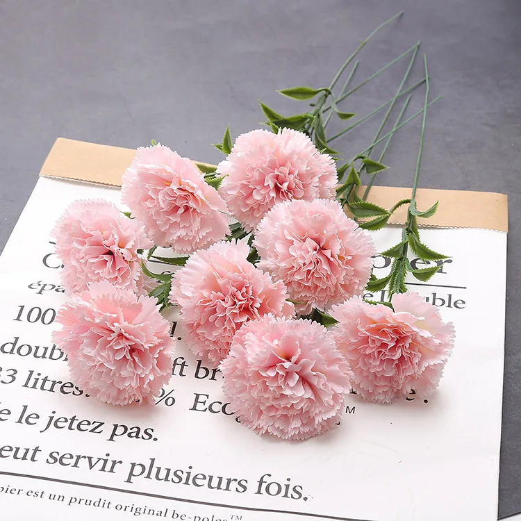 Artificial Flowers Carnation - Besten Flowery Silk Carnations