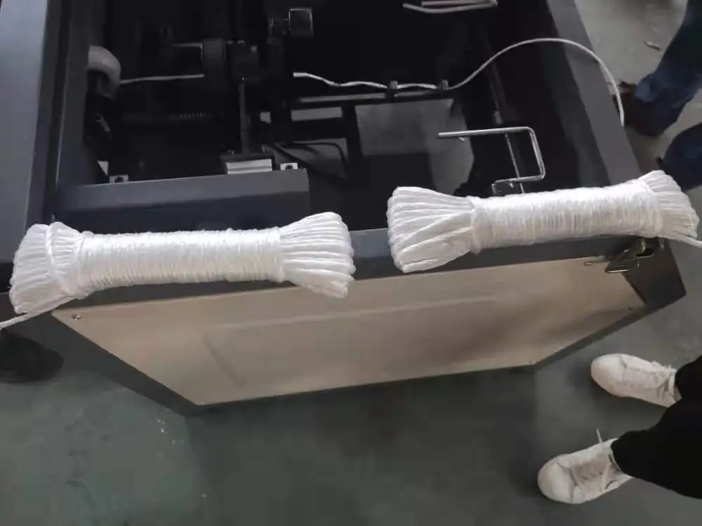 Rope Winding Machine Twisted Rope Coiler Rewinding Machine/rope Coiling ...