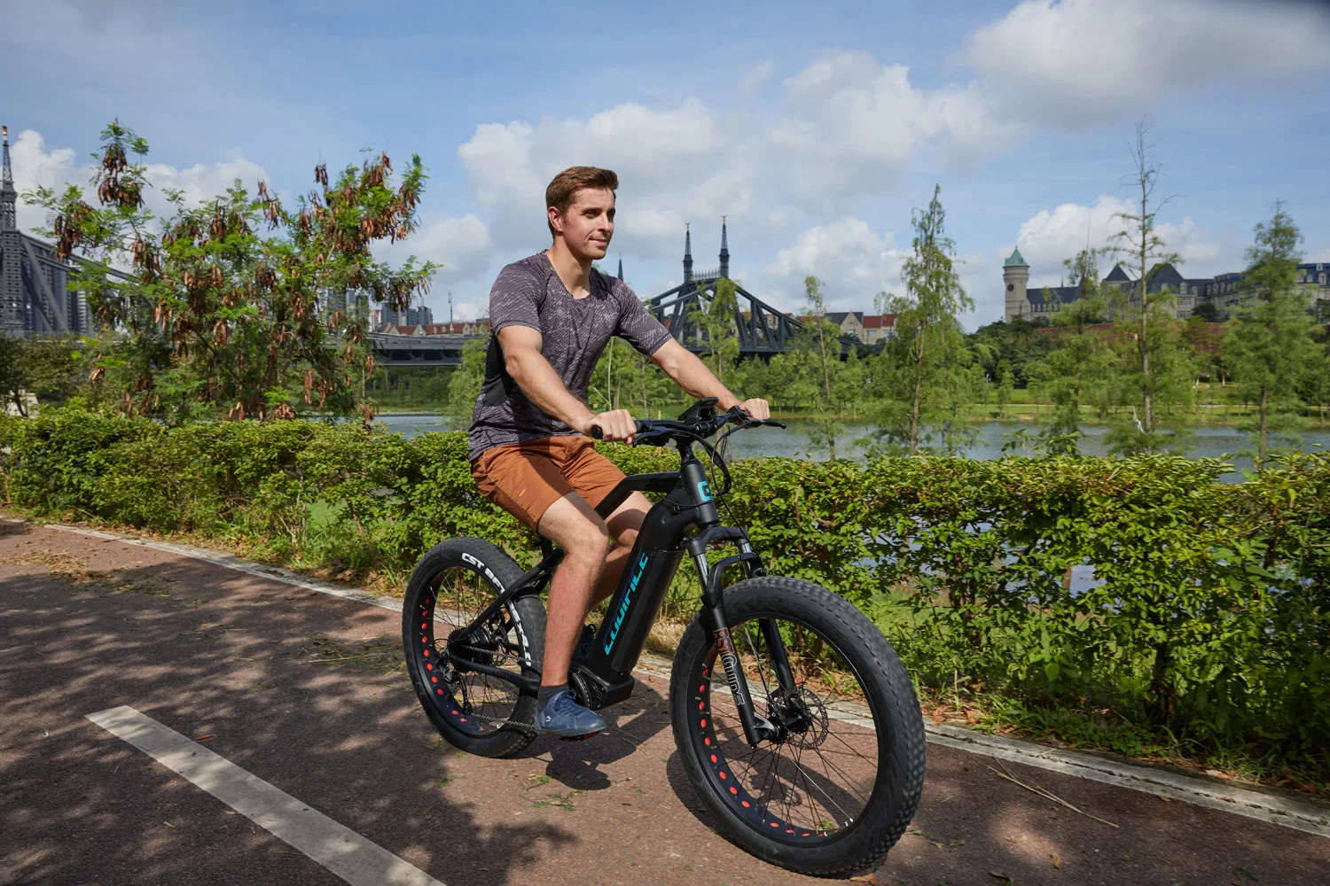 Oem E Fiets Fatbike 48v Elektro Fahrrad Elektrische Hybrid Bike E-bike ...