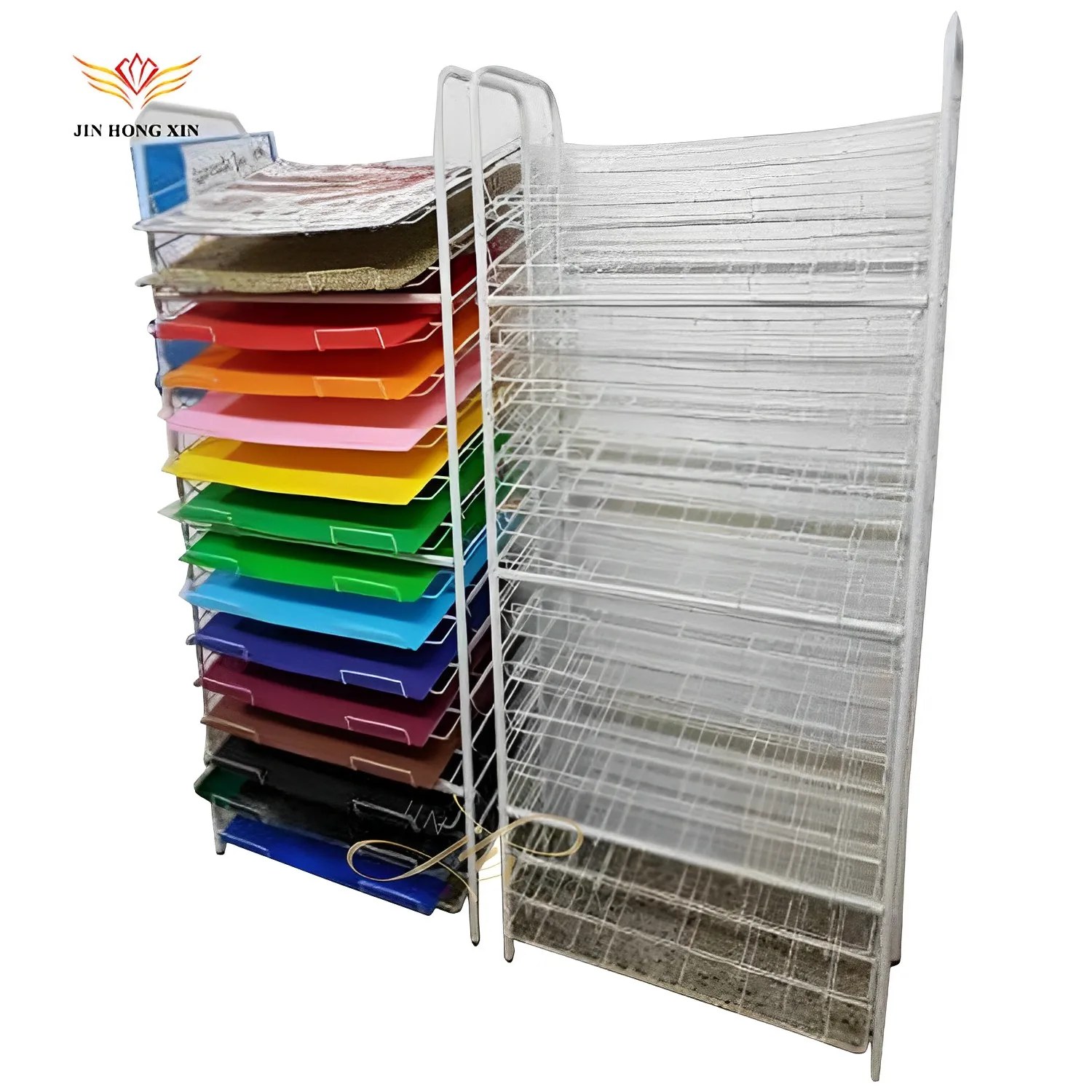 Creative Pop Up Retail Store Shelves Wallpaper Rack Supermarket Metal ...