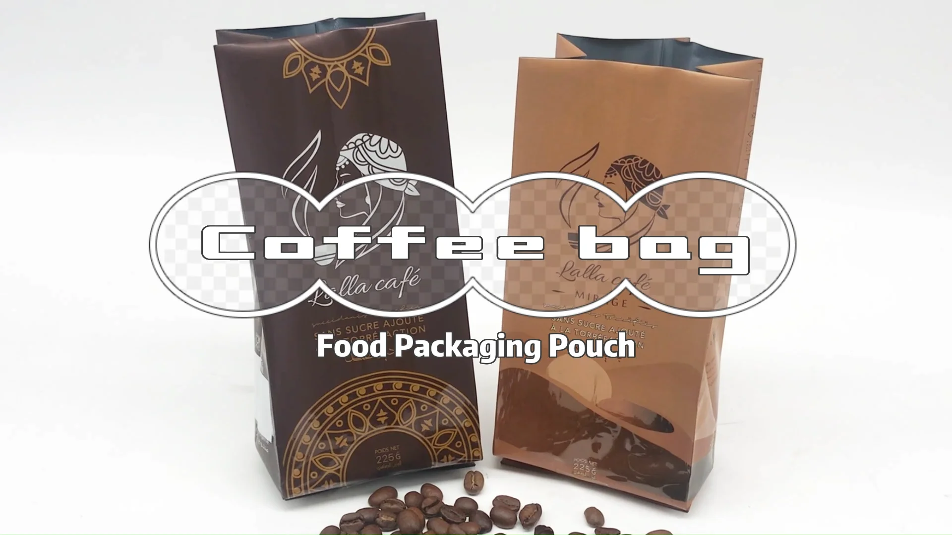 250g 500g 12 Oz Custom Printed Packaging Valve Tin Tie Side Gusset ...