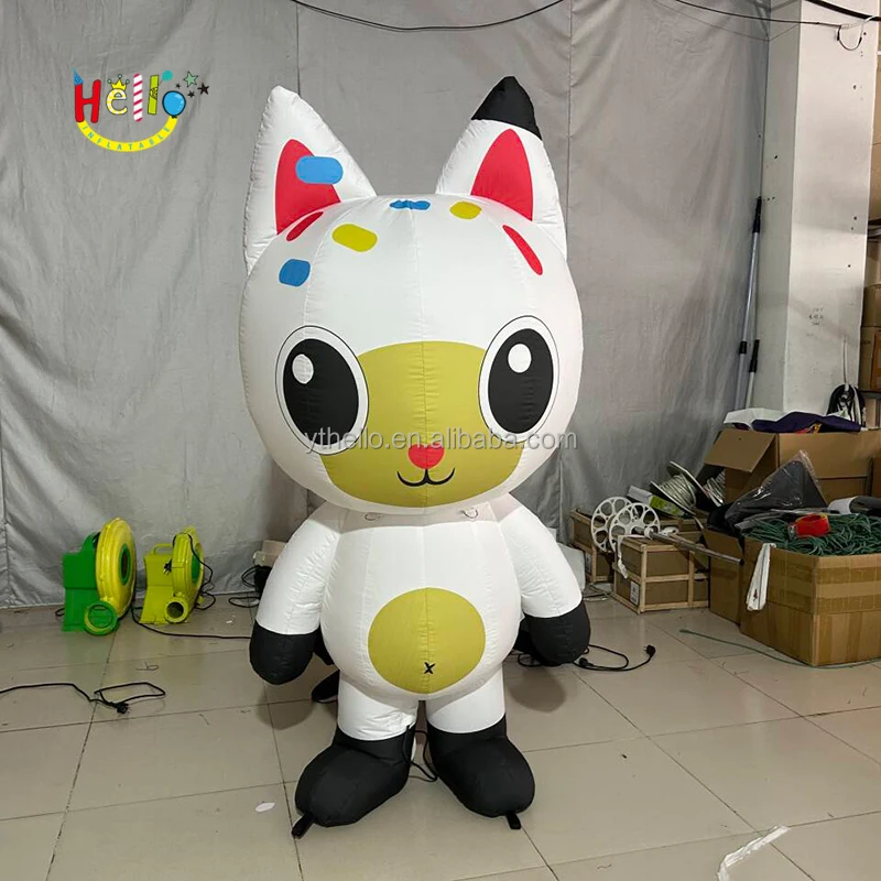 Giant Inflatable Cartoon Animal Model Inflatable Cat Mascot - Buy ...