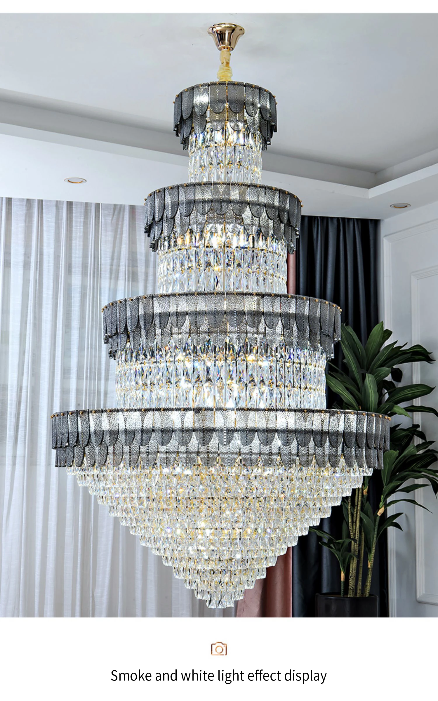 Modern Indoor Lighting - Luxury Penthouse Chandelier