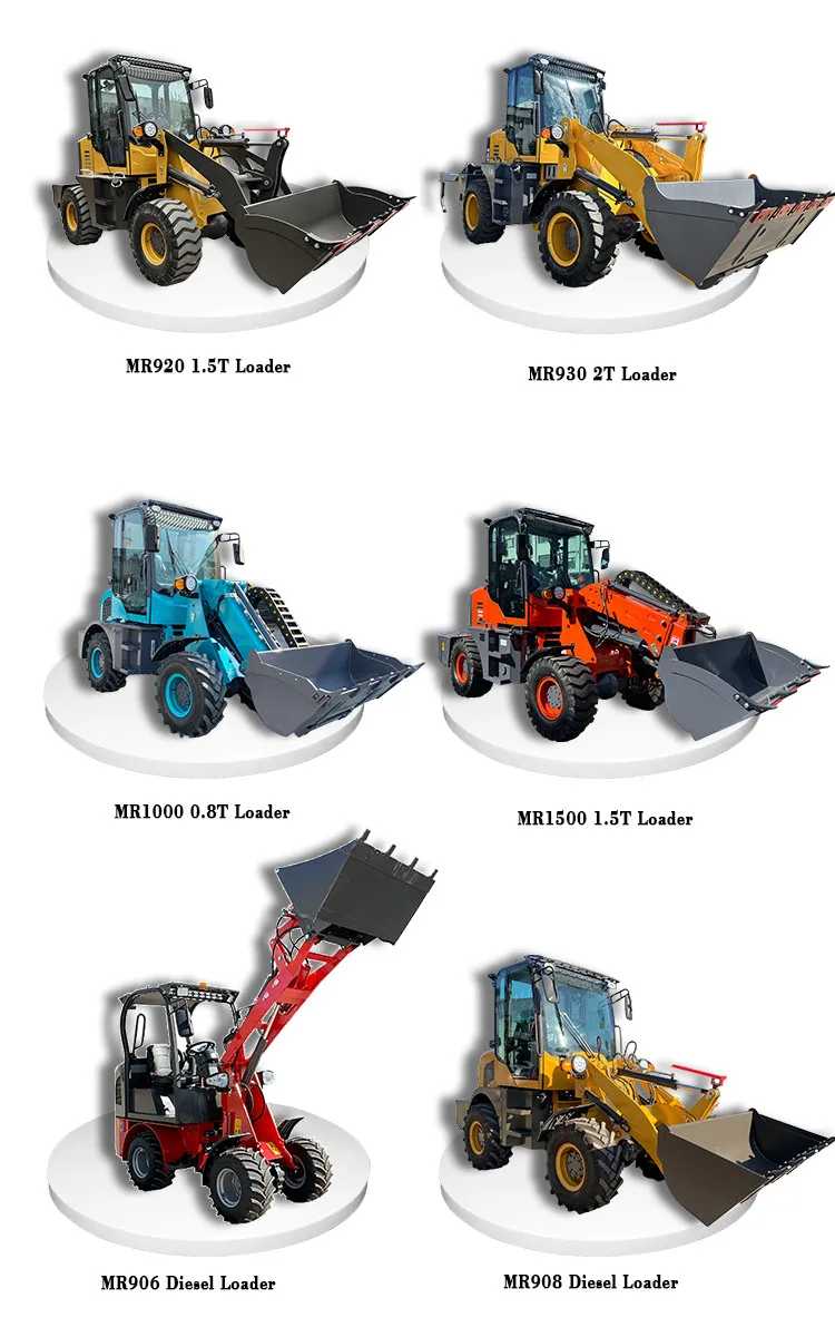 Mountain Raise Mini Loader Epa Euro5 Farm Machinery Mr906 Wolf Loaders ...