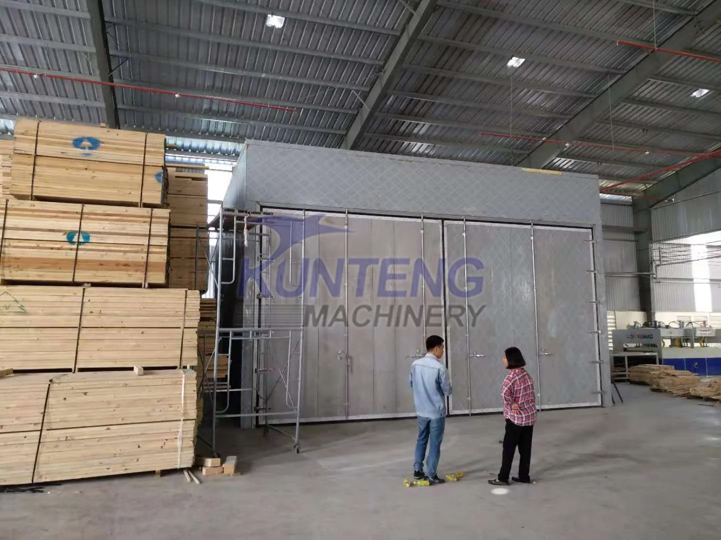 Customizable Wood Drying Machine - High Efficiency & Low Consumption