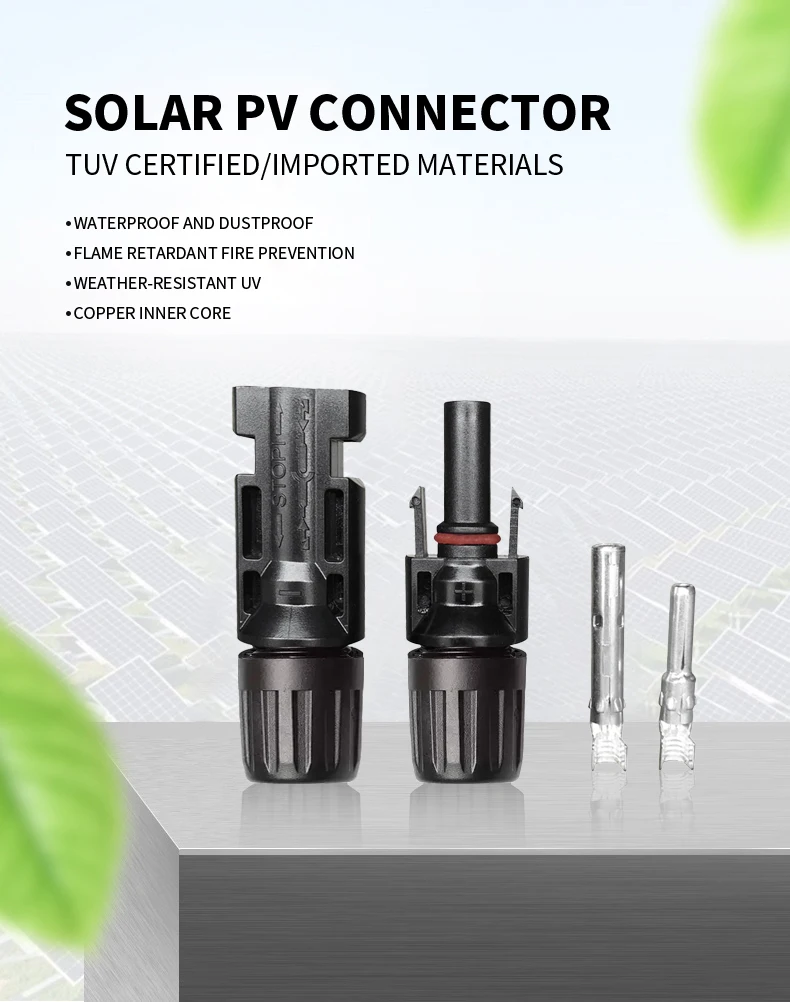 IP67 Waterproof Solar Connector - 1000V PV Energy System