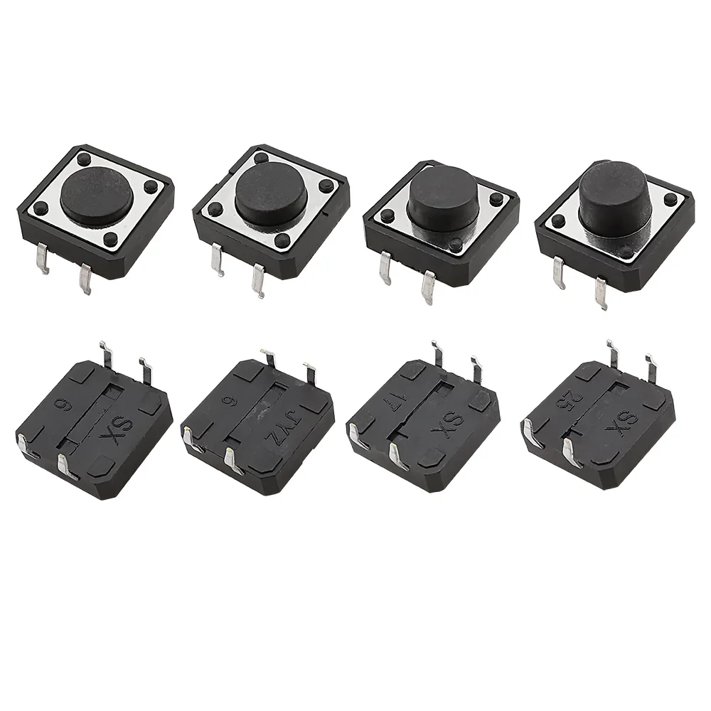 12x12mm Panel PCB Momentary Tactile Tact Push Button Switch