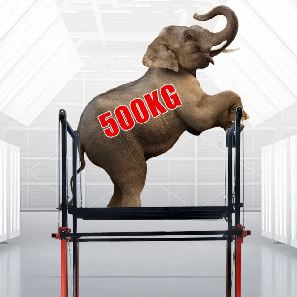 Electric Lifting Scaffold Drive Mobile Scissor Lift Tables Work ...