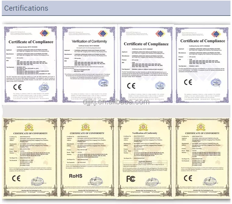 Cis Sensor With Rgb Color Image Cash Sorter Solution Two Pockets Money ...