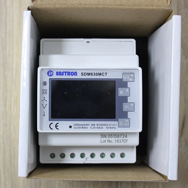 Eastron SDM630MCT MID Smart Electric Energy Meter Deye Three Phase ...