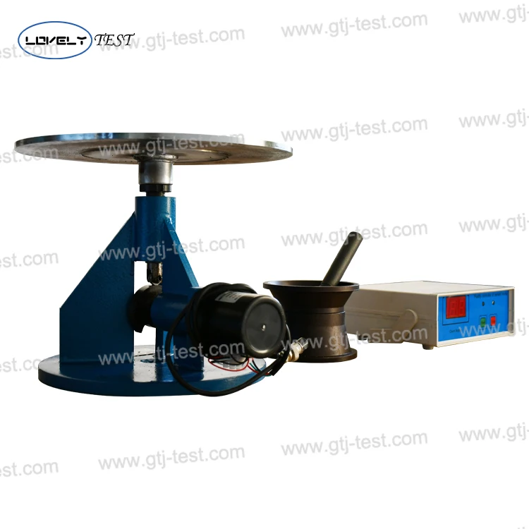 Motorized Concrete Flow Table for Cement Mortars Testing Cement Mortar ...