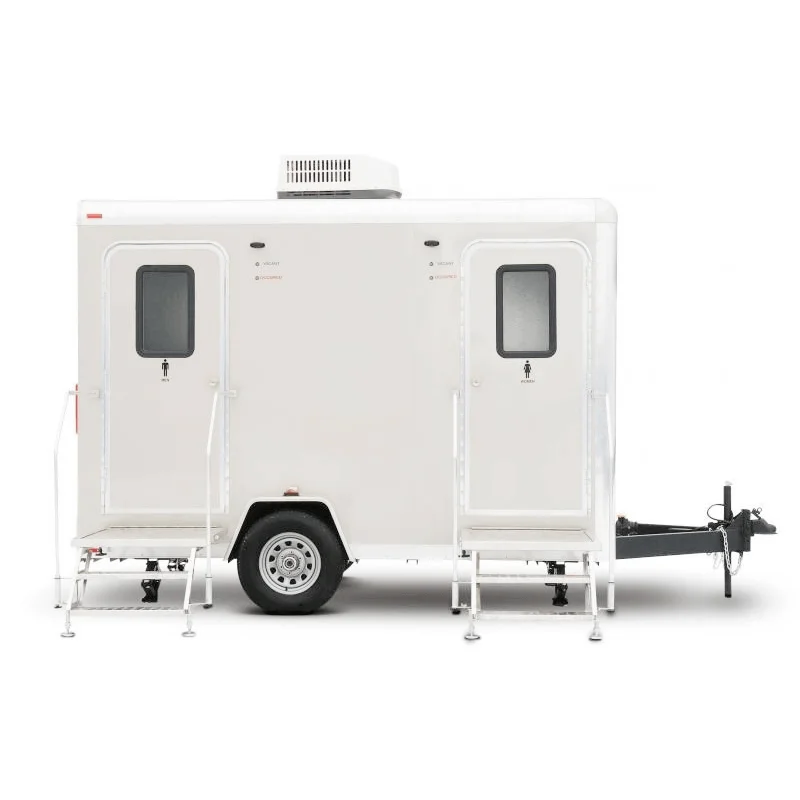 China Restroom Trailers Modular Container Toilets Temporary Mobile ...