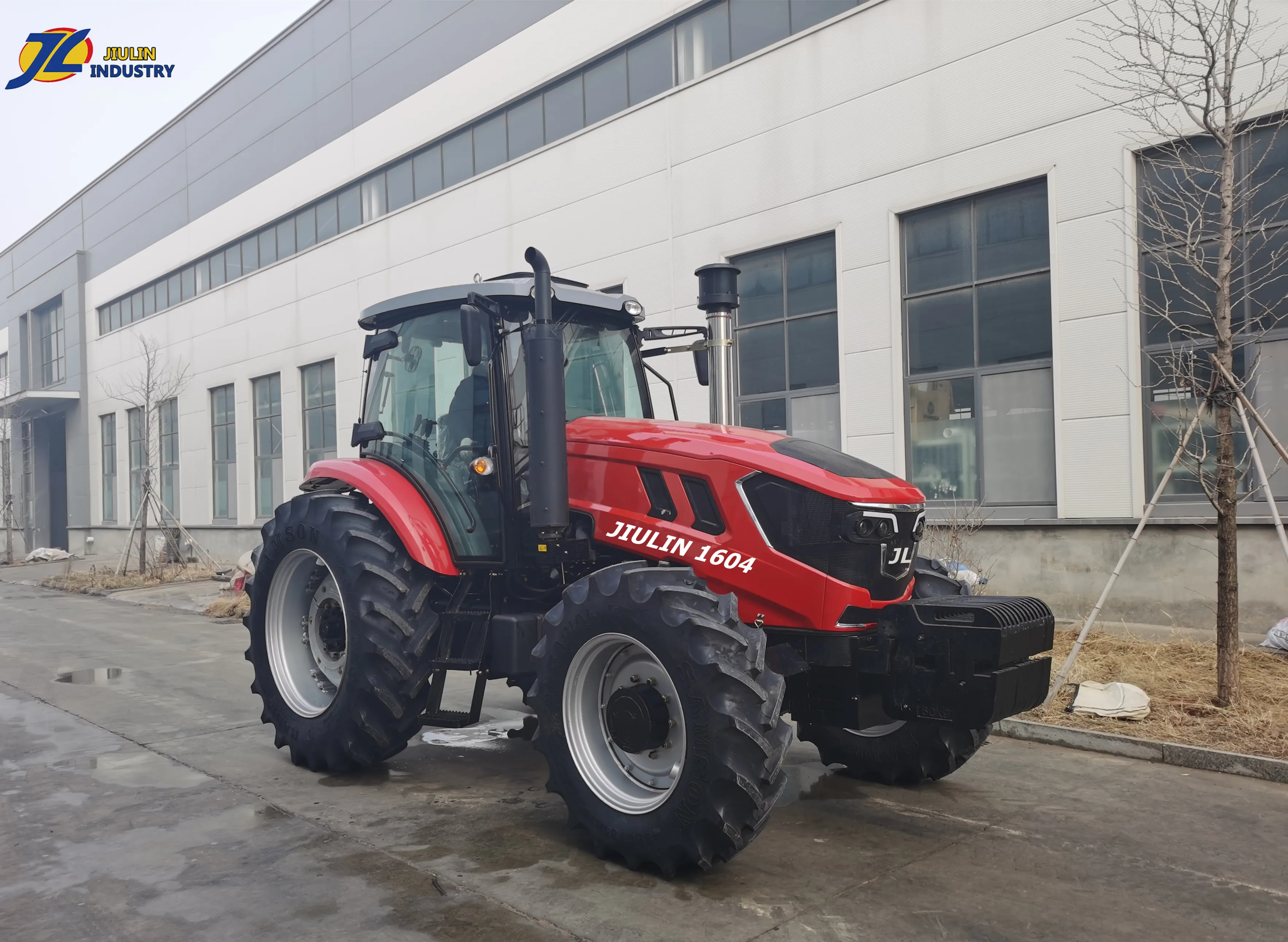 JIULIN 160hp 180hp 200hp 중형 농장 4WD 트랙터 4x4 휠 트랙터 (코어 기어 박스 엔진 트랙터 포함 ...