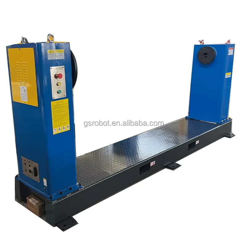 500kg Auto Welding Positioner with Single-Axis Head & Tailstock