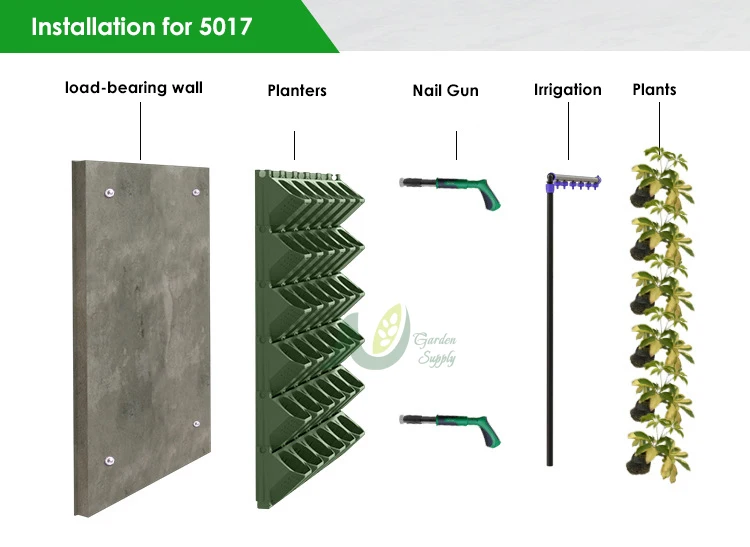 Naturix Vertical Garden Wall Planter for Outdoor & Home