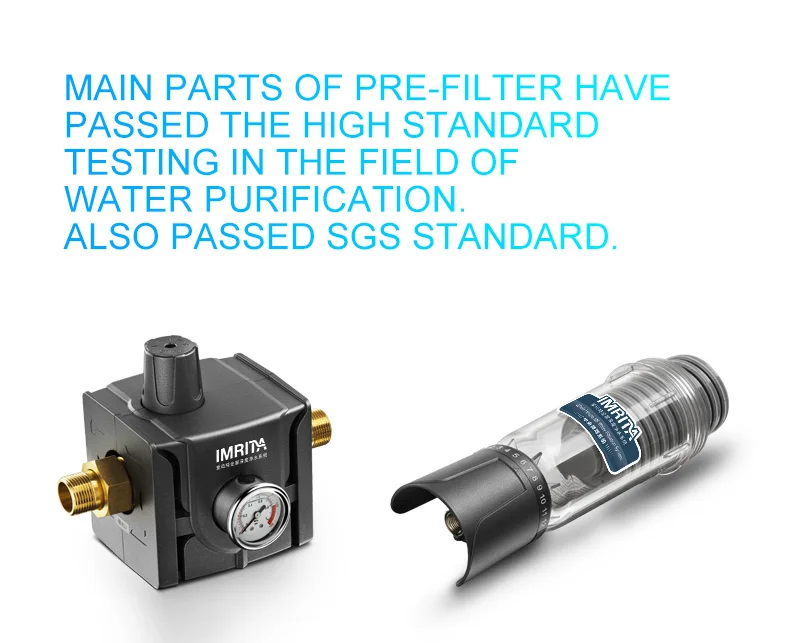 Hepa Stainless Steel Filter Meshes Washable With Pressure Gauge ...