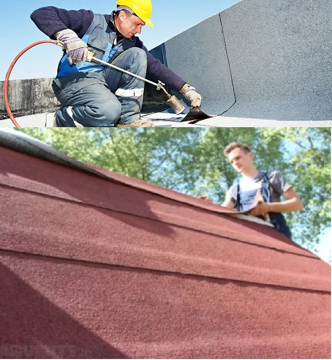 Torched-on Modify Roof Sbs Fire Backed Sand Surface Underlay Membrane ...