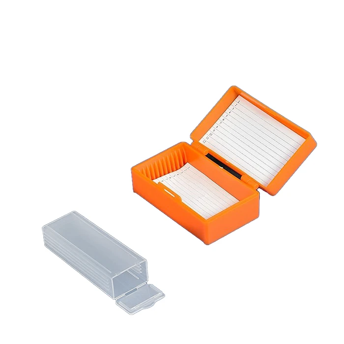Histology Abs Microscope Slide Storage Box Cover Glass Case - Buy ...